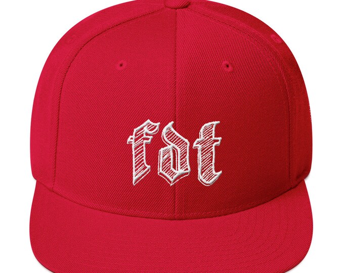 FDT Snapback Hat - Etsy