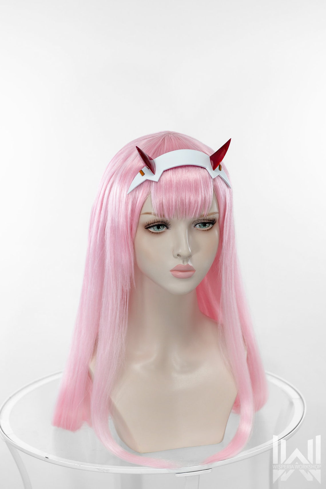 Zero two wig horns Darling in the FranXX MADE to ORDER | Etsy