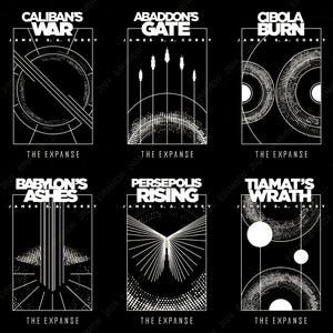 The Expanse Book Sleeves Files - Etsy