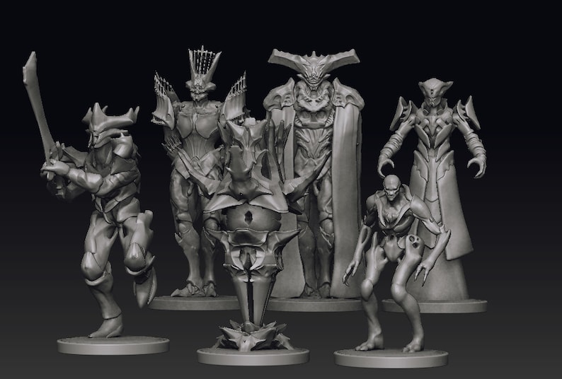 Destiny Hive Chess Set (.STL Files) - Etsy