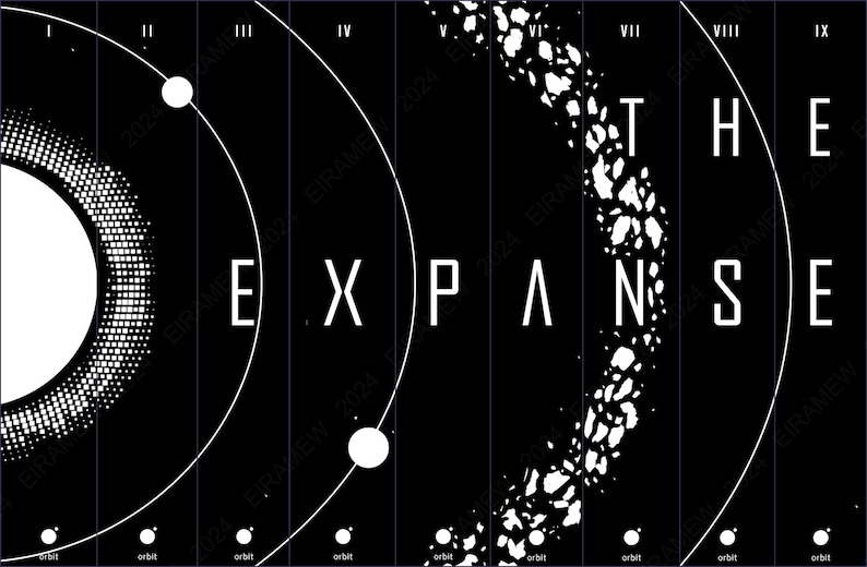 The Expanse Book Sleeves Files [paperback/softcover] - Etsy