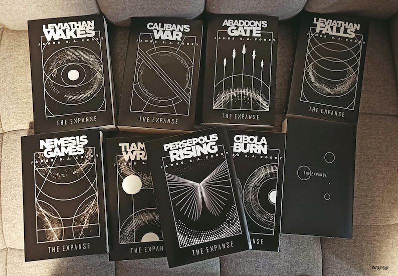 The Expanse Book Sleeves Files - Etsy
