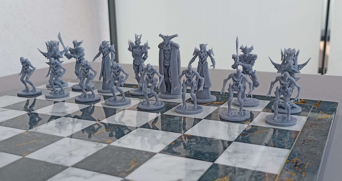 Destiny Hive Chess Set (.STL Files) - Etsy