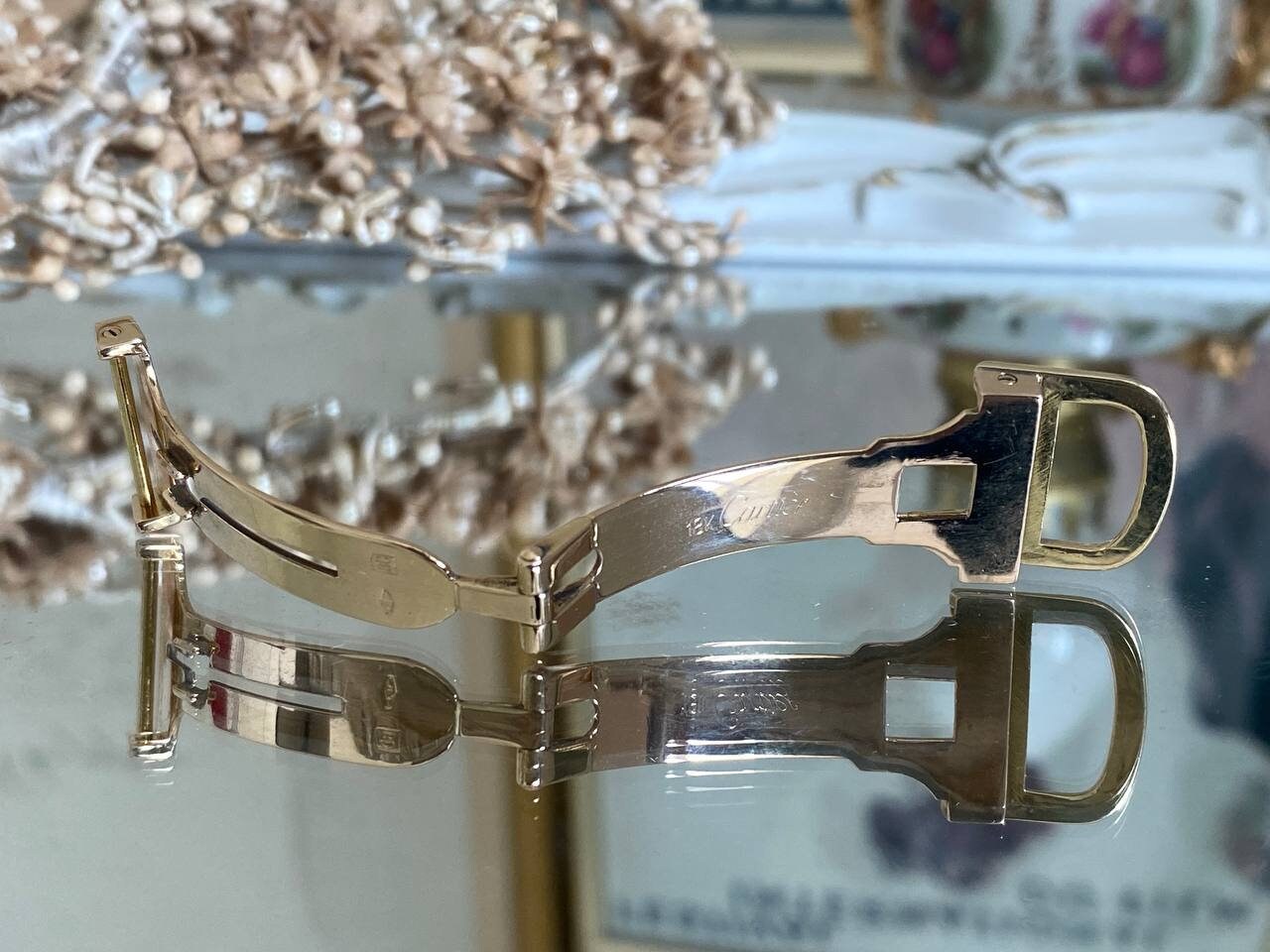 Cartier Ellipse 18k Solid Gold Step Case Collectible Time Piece PARIS ...