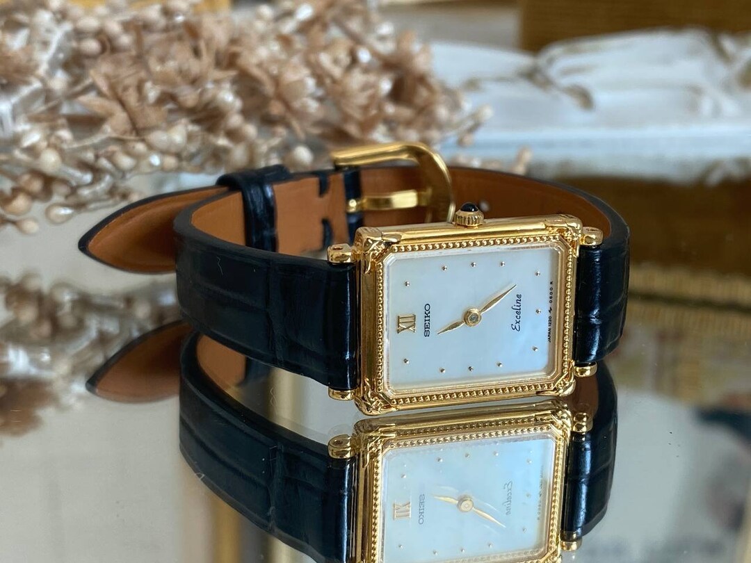 Seiko Shell Dial Vintage Ladies - Etsy