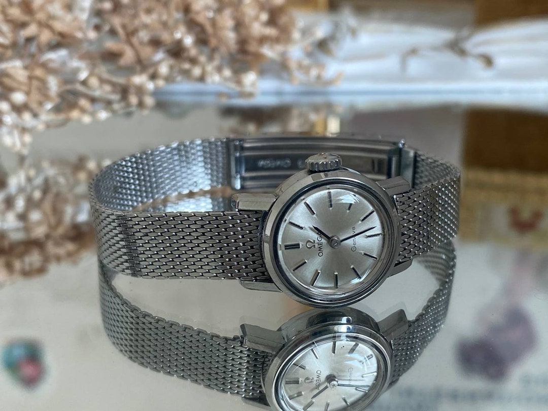 Omega Hand Manual Winding Women Wrist Watch With Box - Etsy