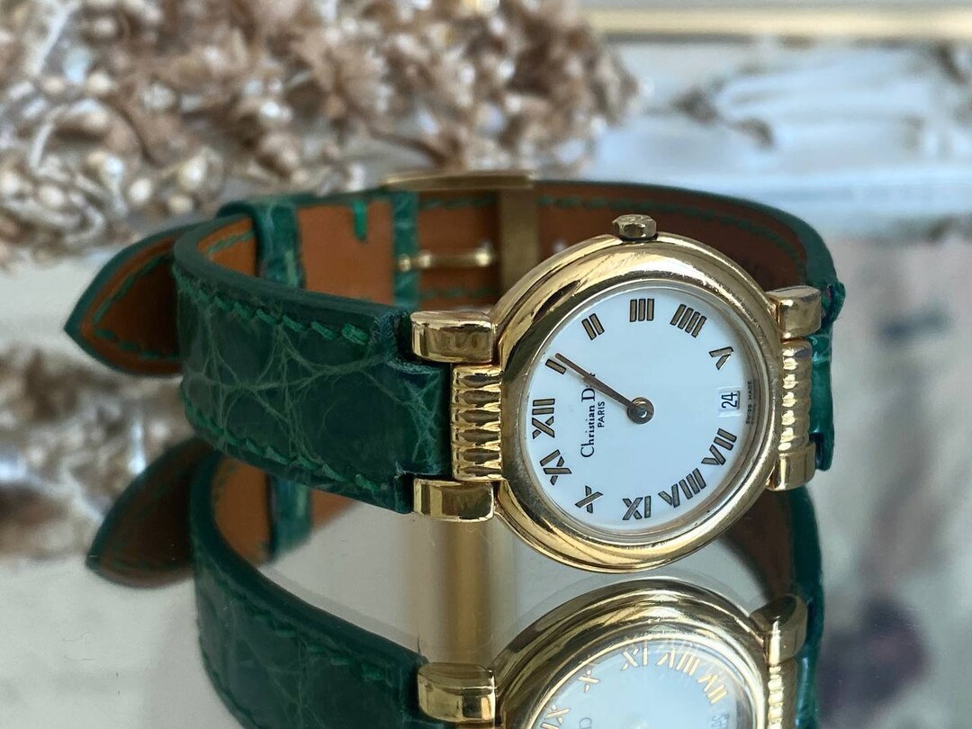 Christian Dior Vintage Roman Classic Dial Vintage Ladies Watch - Etsy