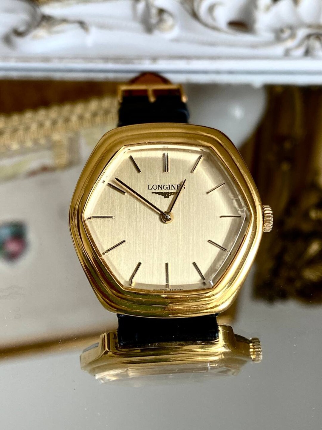 Longines Manual Wind Hexagon Classic Wrist Watch - Etsy