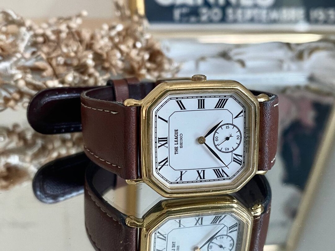Seiko Octagon With Small Second Vintage Quartz Watch - Etsy
