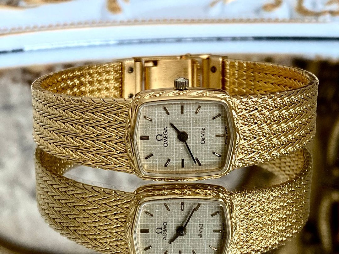 OMEGA Classic Bracelet Watch Victorian Style - Etsy