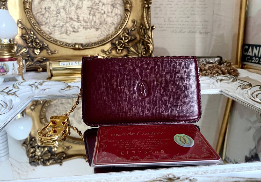 Cartier Classic Coin and Card Case - Etsy
