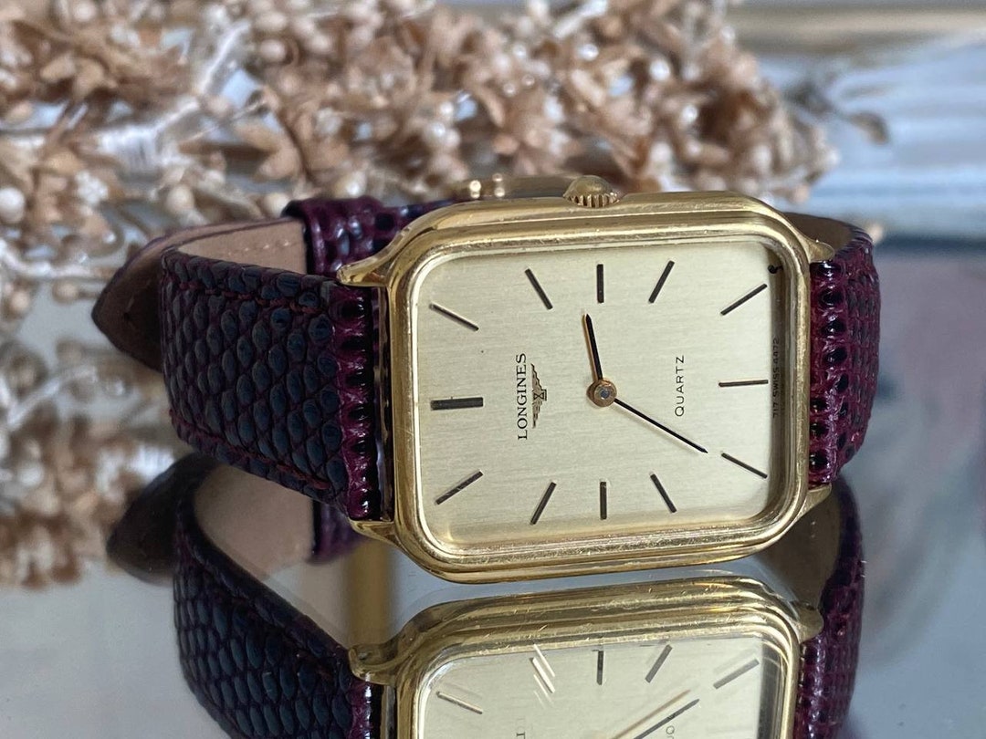 Longines Classic Step Case Tank Quartz Vintage Watch With Box - Etsy UK