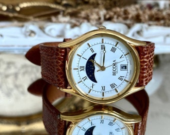 Vintage TIMEX Moonphase Sun Moon Phase Women's Watch Time Date Day ...