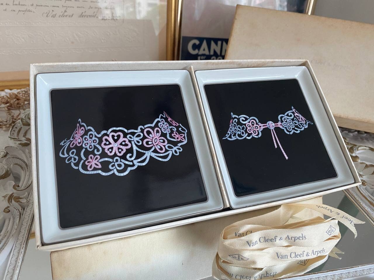 Van Cleef Arpels Porcelain Tray Home Decoration - Etsy