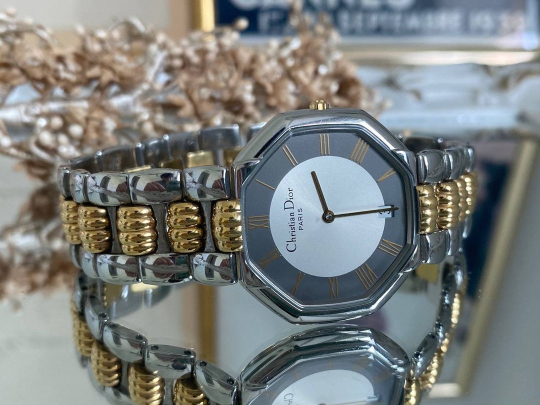 Christian Dior Classic Octagon Vintage Quartz Watch - Etsy