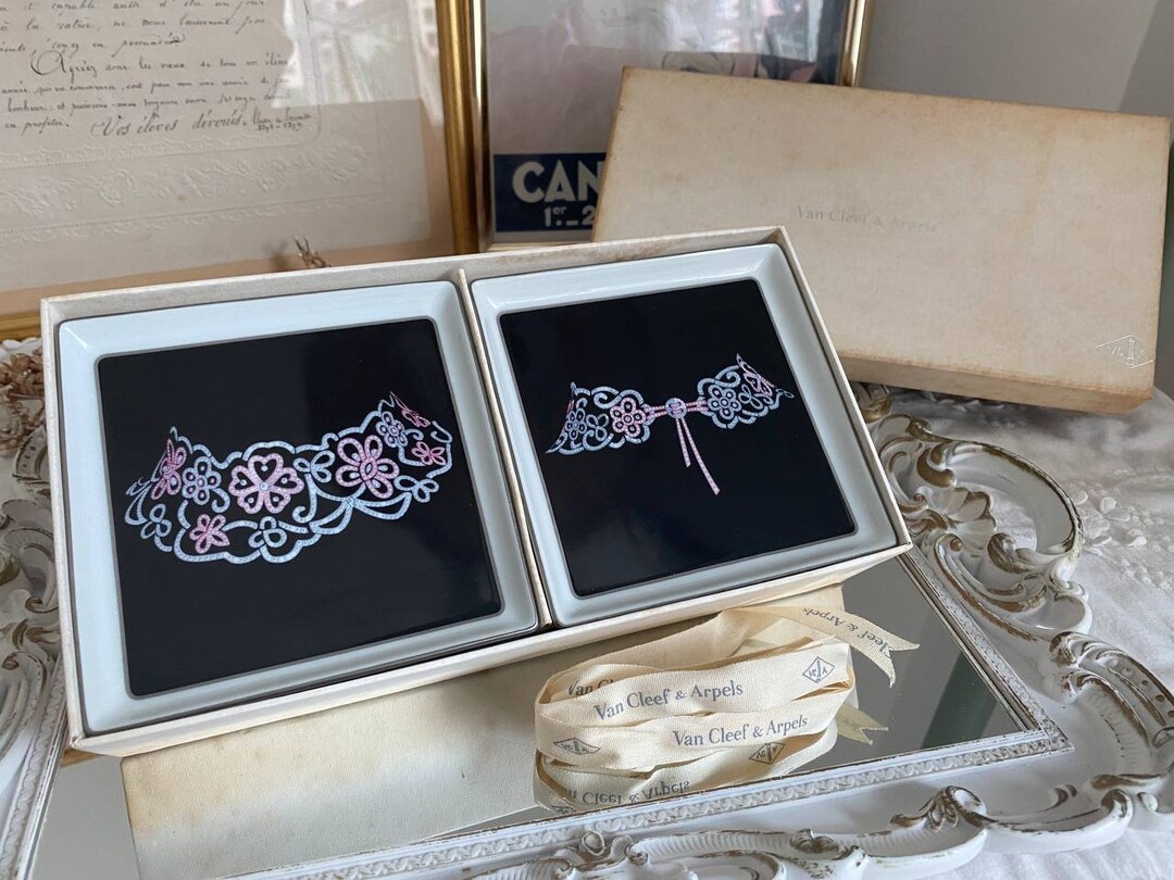 Van Cleef Arpels Porcelain Tray Home Decoration - Etsy