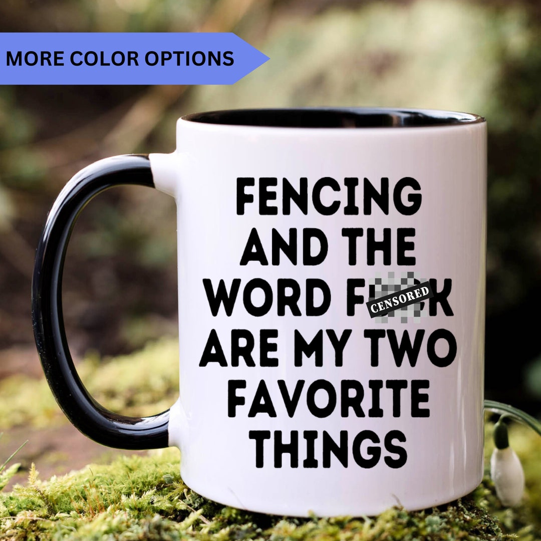 Fencing Gift, Fencing Mug, Fencing Gift for Men and Women, APO074040 - Etsy