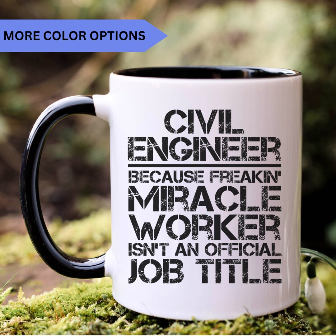 Civil Engineer Gifts, Civil Engineer Mug, Gift for Civil Engineer ...