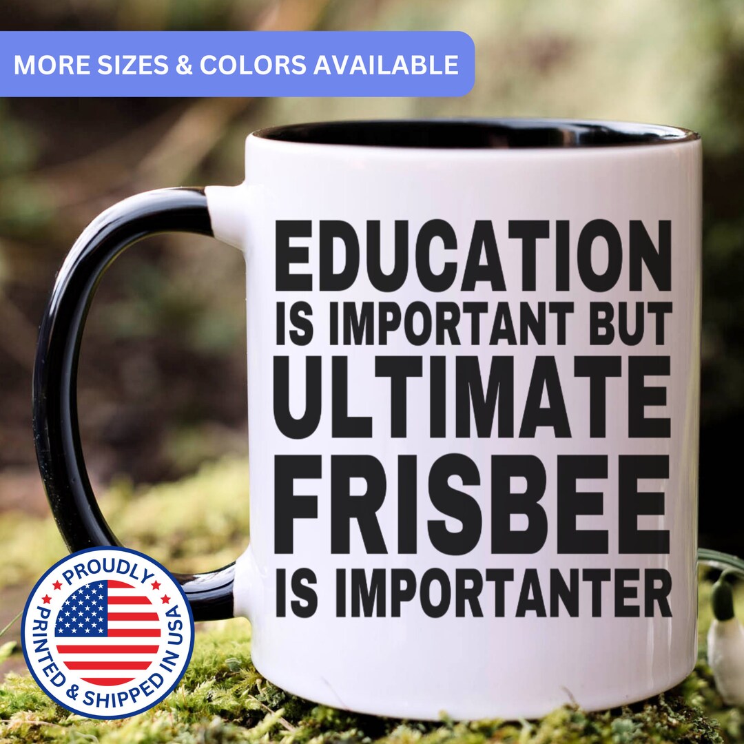 Ultimate Frisbee Gift, Ultimate Frisbee Mug, Ultimate Frisbee Gift for ...