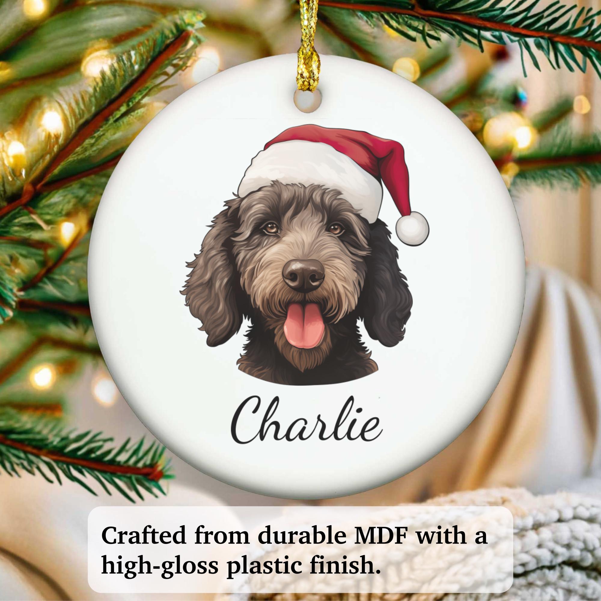 Labradoodle Ornament, Labradoodle Personalized Ornament, Labradoodle ...