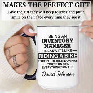 Inventory Manager Mug, Inventory Manager Gifts, Gift for Inventory ...