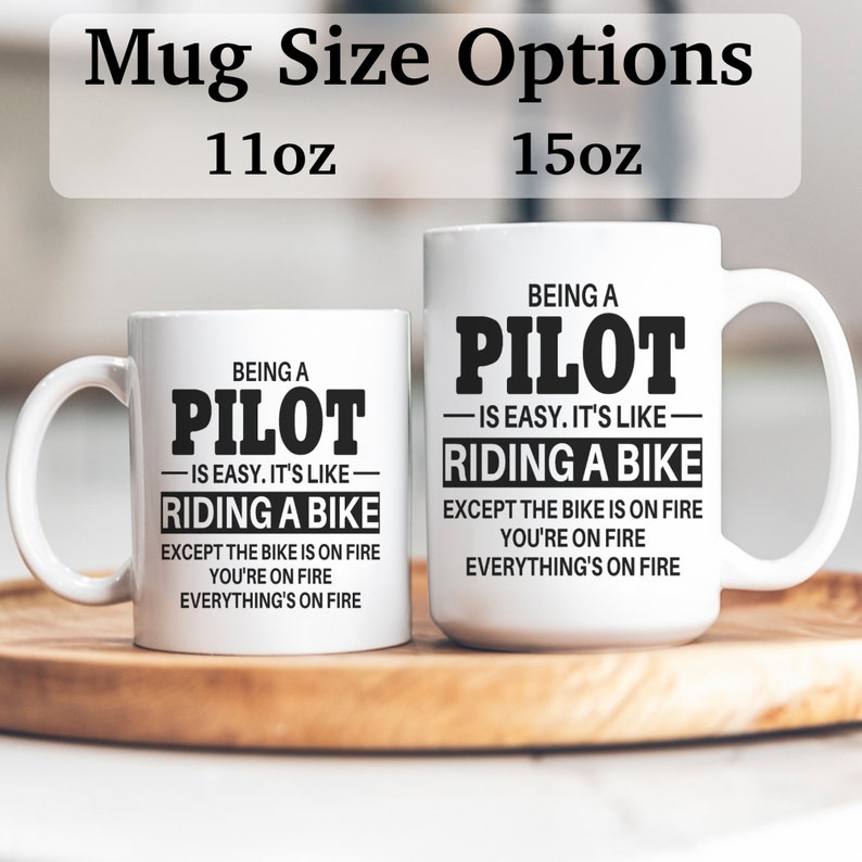 Pilot Mug, Pilot Gifts, Gift for Pilot Gift Idea, Pilot Coffee Mug ...