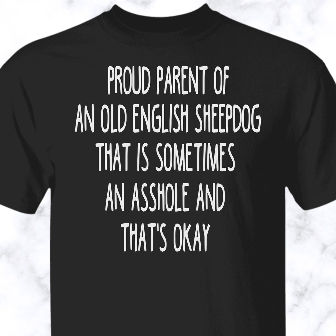 Old English Sheepdog Shirt, Old English Sheepdog Unisex Tee, Old ...