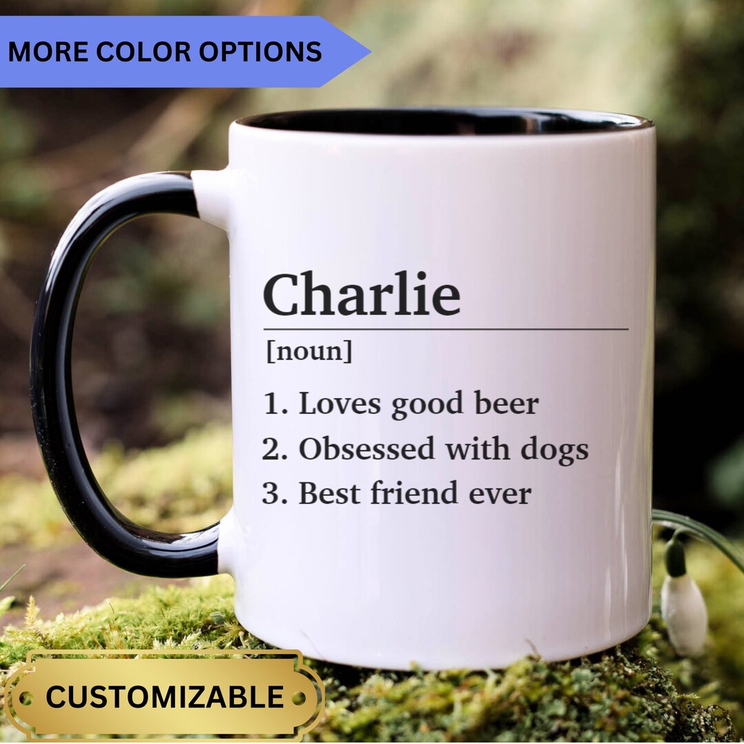 Personalized Name Definition Mug, Personalized Name Mug, Custom Name Coffee Mug, Personalized ...