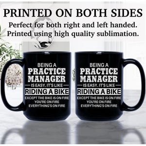 Practice Manager Mug, Practice Manager Gifts, Gift for Practice Manager ...