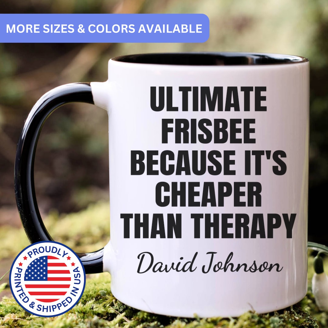 Ultimate Frisbee Gift, Ultimate Frisbee Mug, Ultimate Frisbee Gift for ...