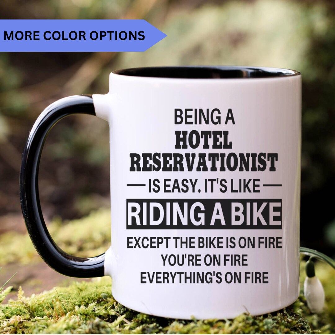 Hotel Reservationist Mug, Hotel Reservationist Gifts, Gift for Hotel ...