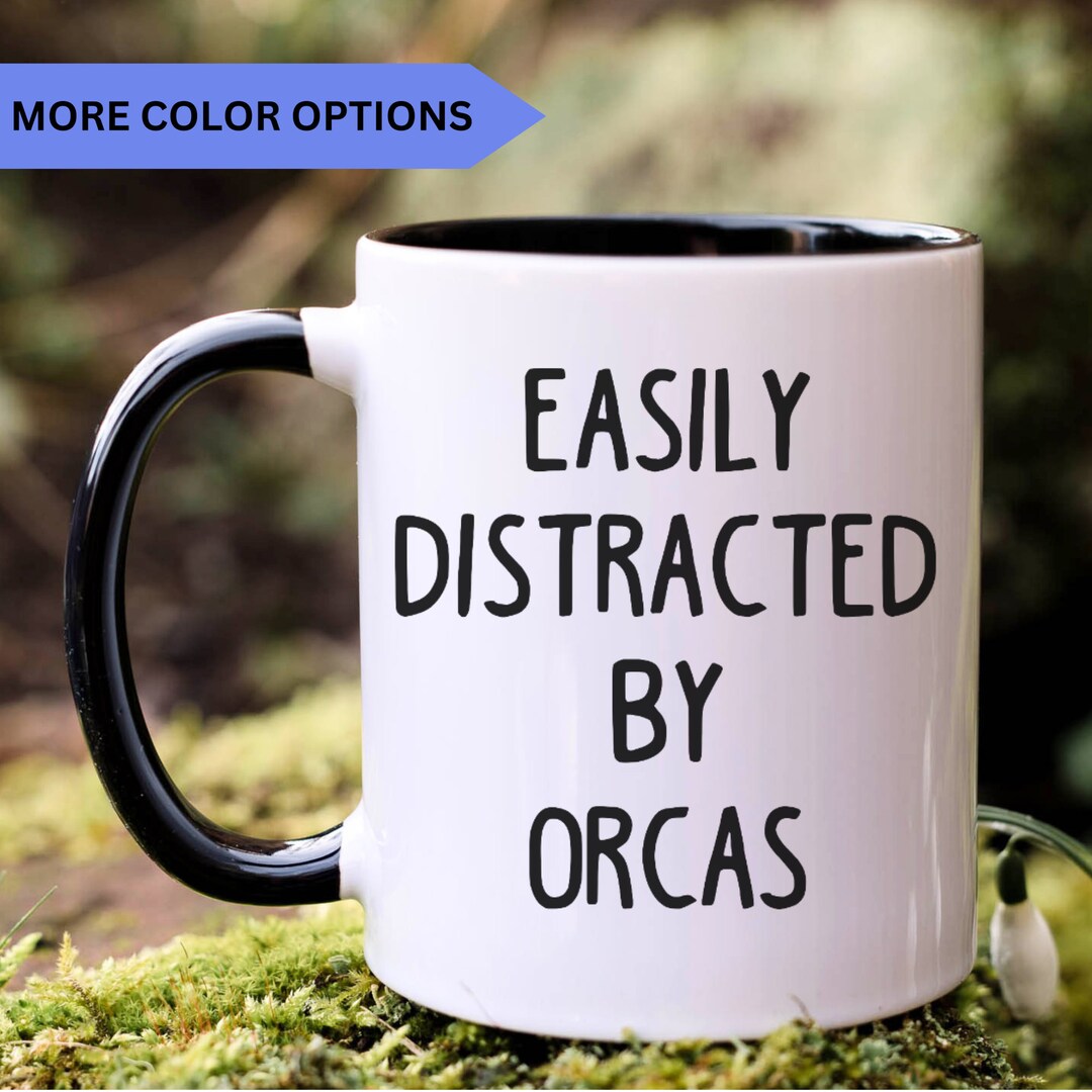 Orca Mug, Orca Gifts, Orca Coffee Mug, Orca Cup, Cute Orca Coffee Cup ...