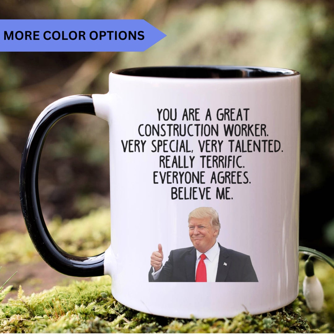 Construction Worker Mug, Construction Worker Gifts, Gift for ...