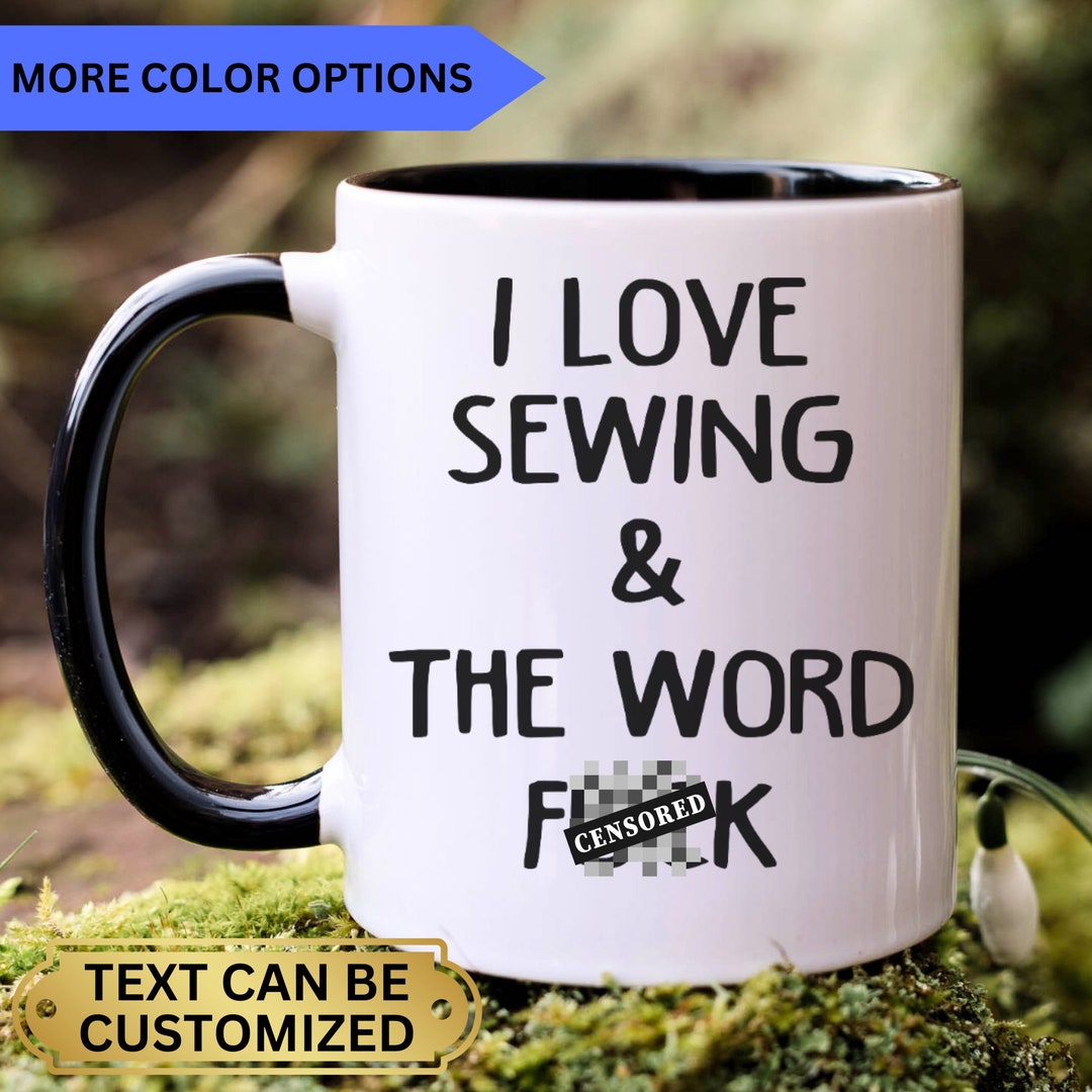 Sewing Mug, Sewing Gift for Men and Women, Sewing Gifts, Sewing Coffee ...
