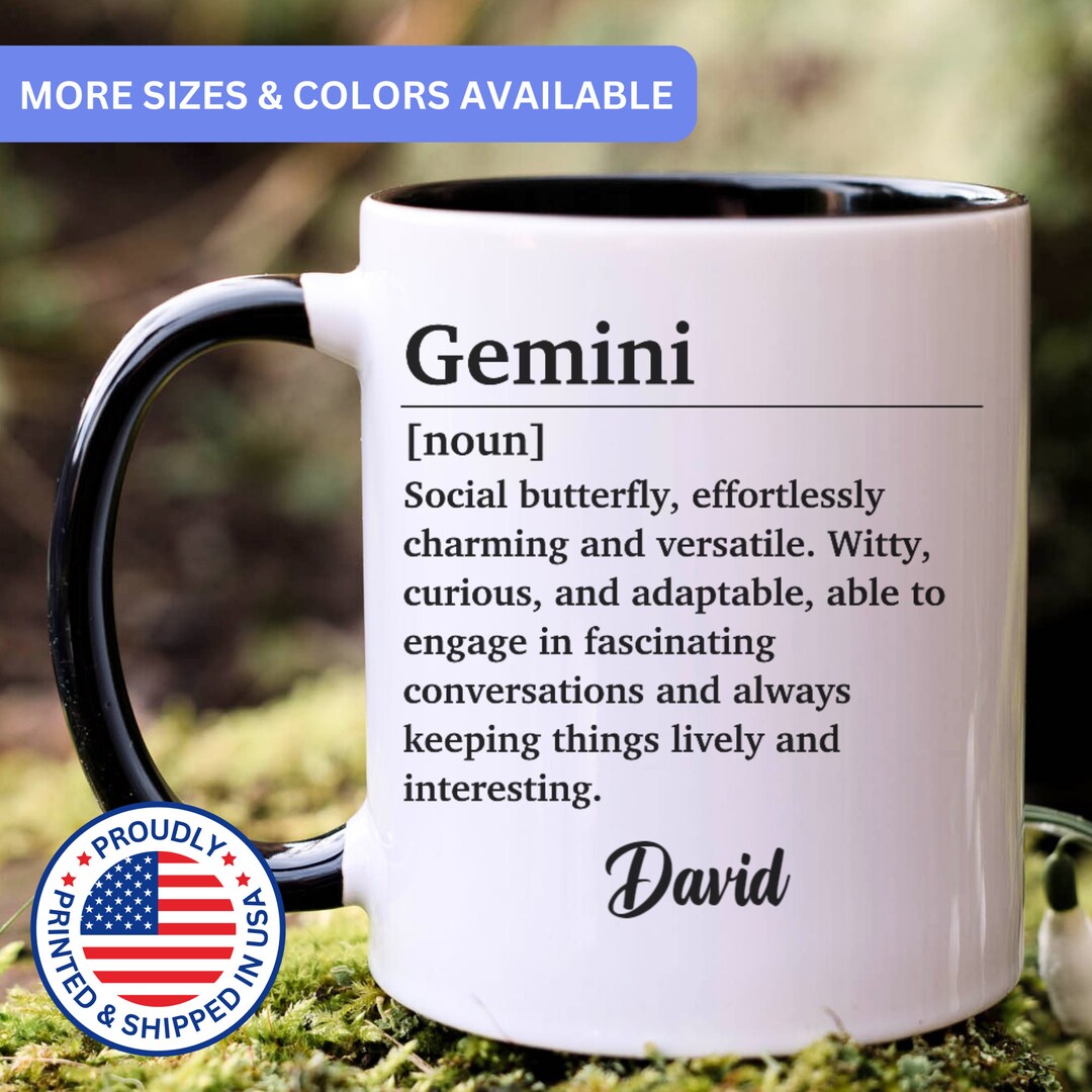 Gemini Gifts for Women, Gemini Mug, Gemini Gift, Gemini Coffee Mug ...