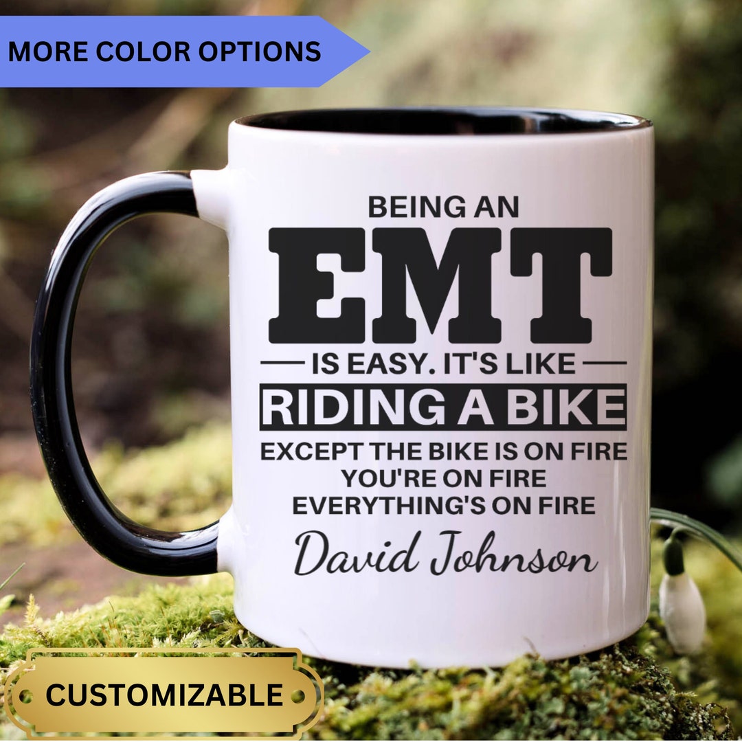 Emt Gift, Emt Mug, New Emt, Best Emt, Funny Emt Gift, Emt Gift Idea ...