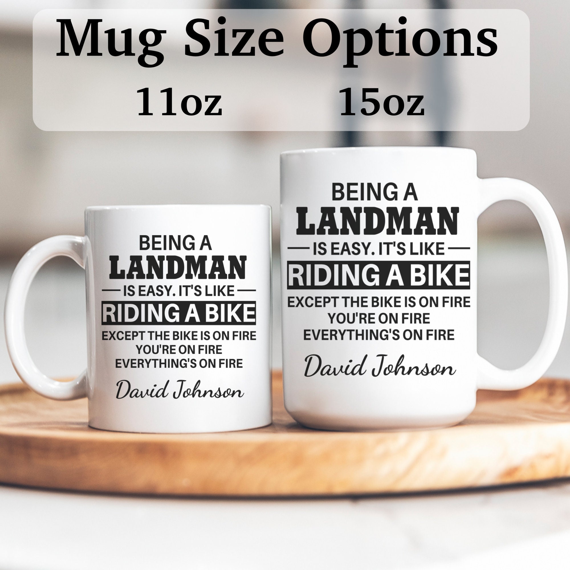 Landman Mug, Landman Gifts, Gift for Landman Gift Idea, Landman Coffee ...