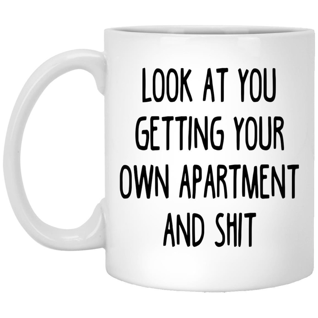 Apartment Gifts for Women and Men, First Apartment Gift, Apartment Mug ...