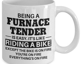 Funny Furnace Mug - Etsy