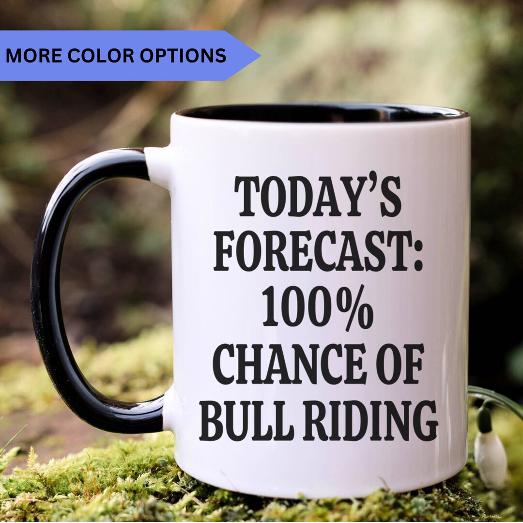 Bull Riding Mug, Bull Riding Gift, Bull Riding Gifts, Bull Riding Cofee ...