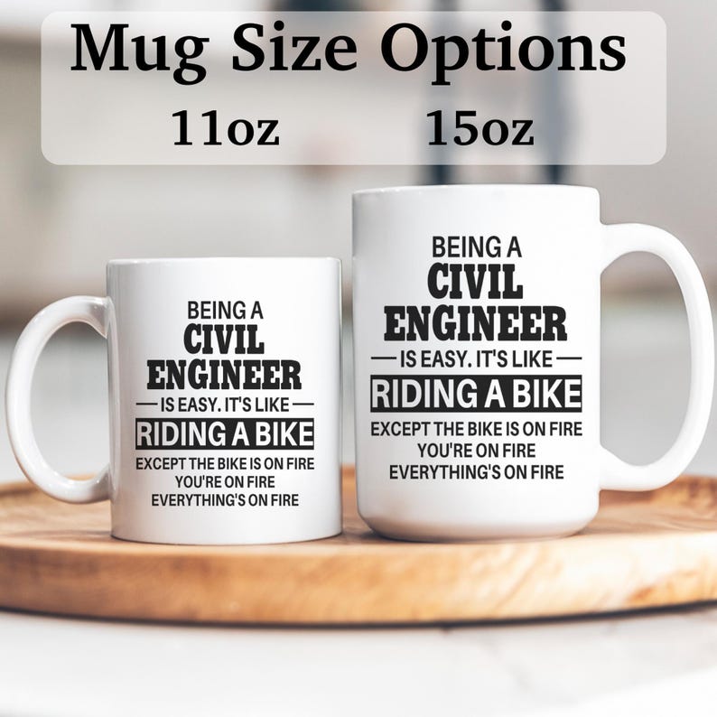 Civil Engineer Mug, Civil Engineer Gifts, Gift for Civil Engineer Gift ...