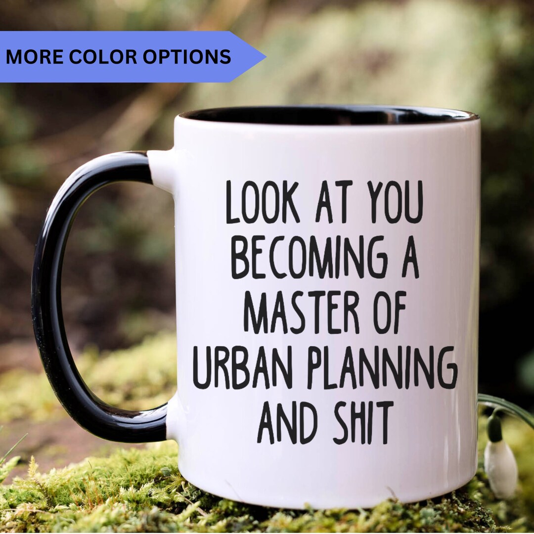 Master of Urban Planning Graduation Gift for Men and Women, Master of ...
