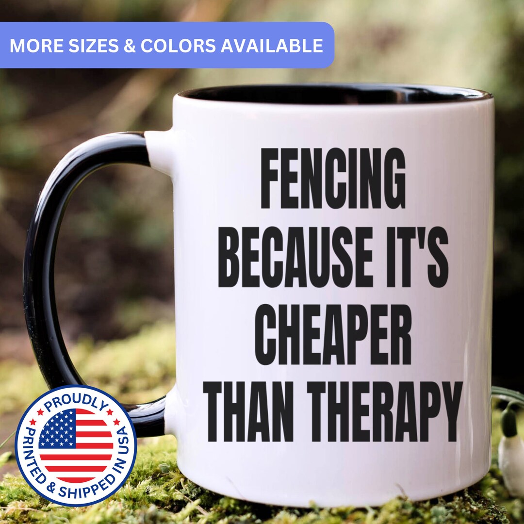 Fencing Mug, Fencing Gift, Fencing Gifts, Fencing Cofee Mug, Fencing ...