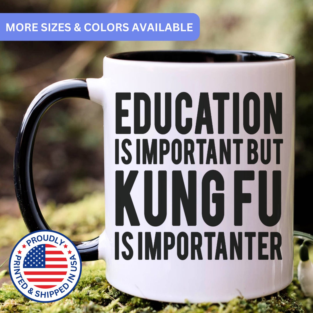 Kung Fu Gift, Kung Fu Mug, Kung Fu Gift for Men and Women, APO025 - Etsy