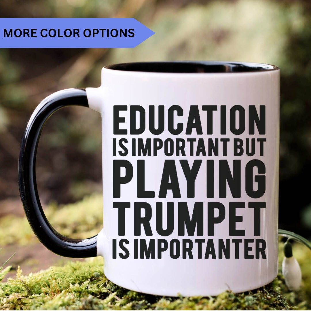 Trumpet Gift, Trumpet Mug, Trumpet Enthusiast, Gift for Trumpet Player ...