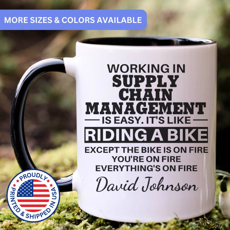 Supply Chain Coffee Mug - Etsy