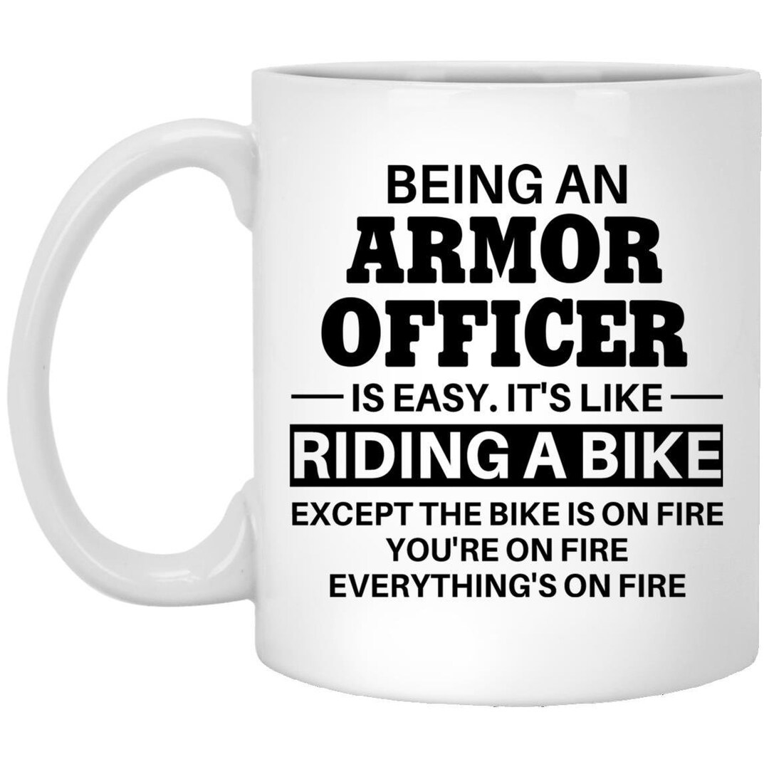 Armor Officer Mug Armor Officer Gifts Gift for Armor Officer - Etsy