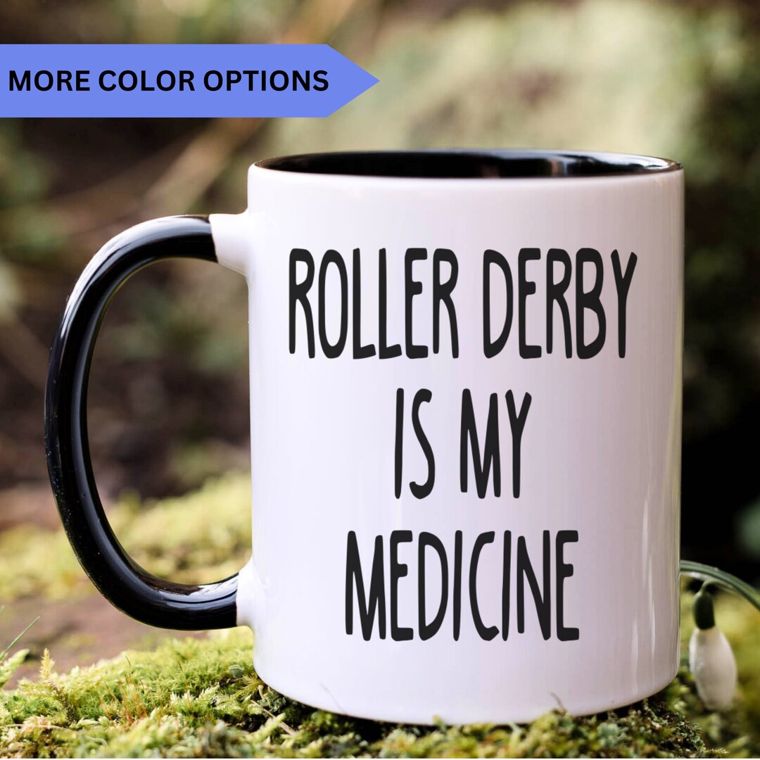 Roller Derby Mug, Roller Derby Gift, Roller Derby Gifts, Roller Derby ...