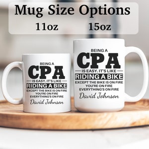 CPA Gift, Cpa Mug, New Cpa, Best Cpa, Funny Cpa Gift, Cpa Gift Idea ...