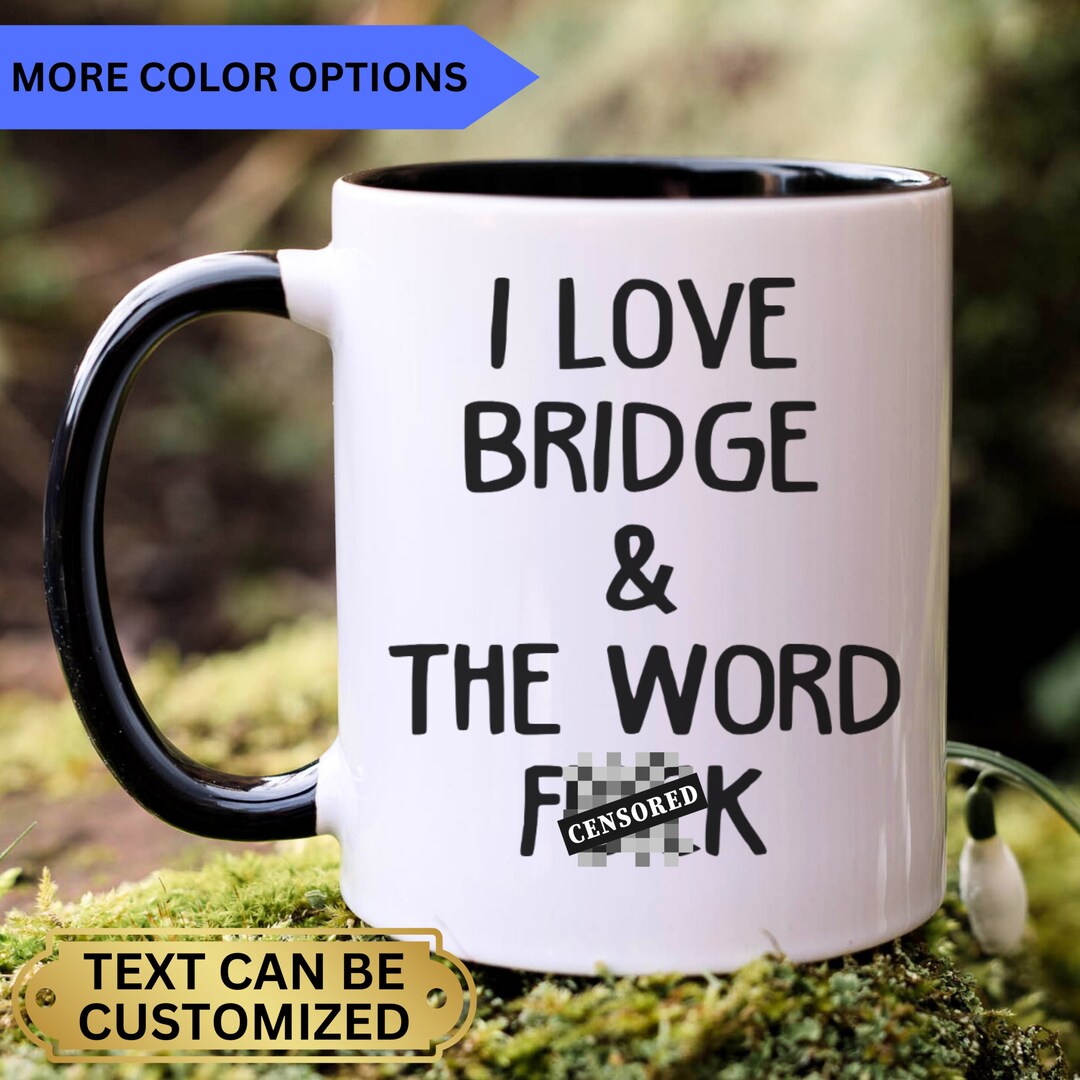 Bridge Gift, Bridge Mug, Bridge Gift for Men and Women, APO07421 - Etsy